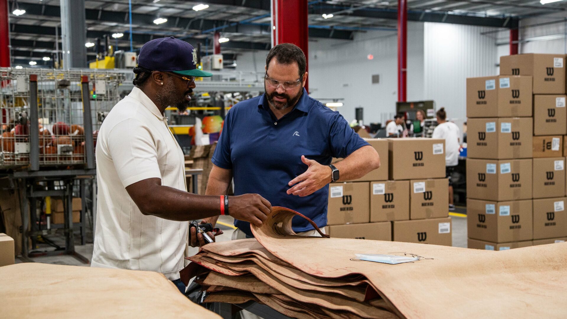 Crafting a legacy in Wilson’s new football factory | Amer Sports