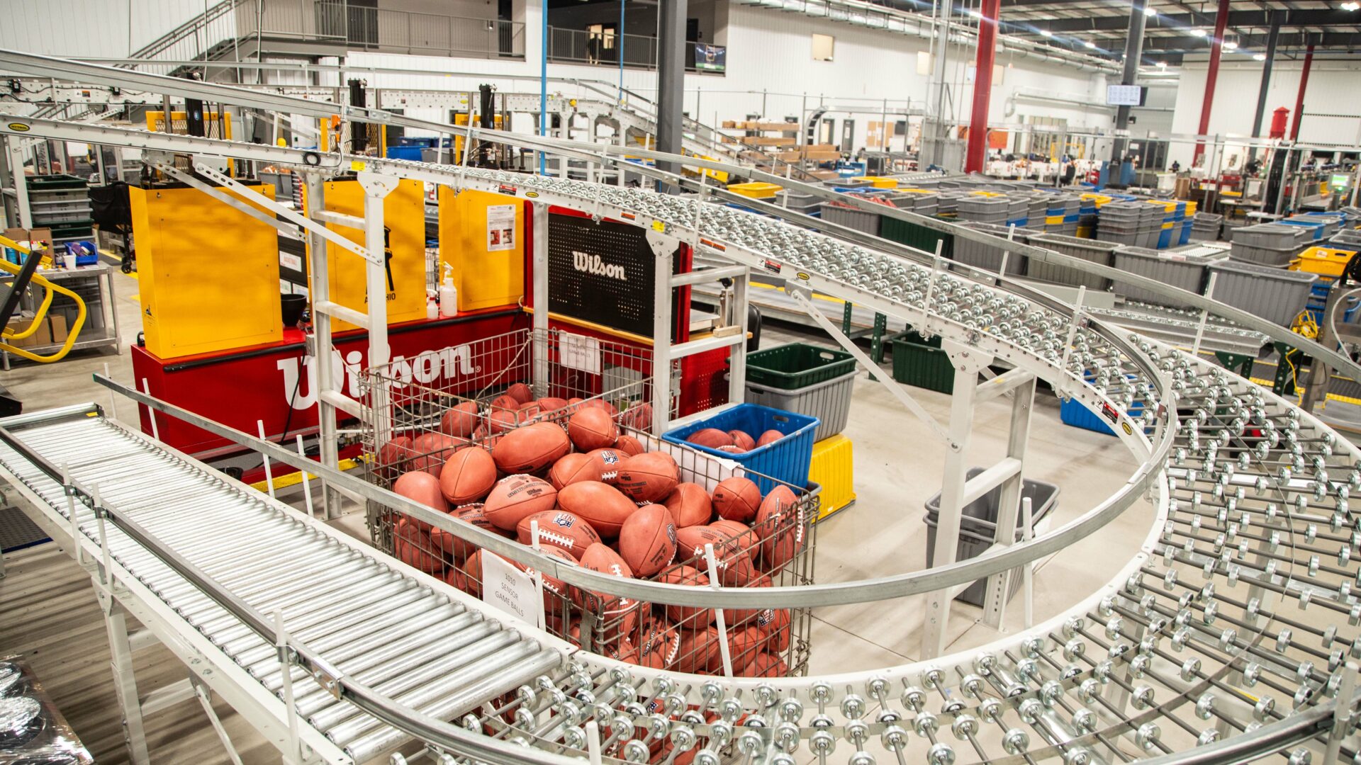 Crafting a legacy in Wilson’s new football factory | Amer Sports